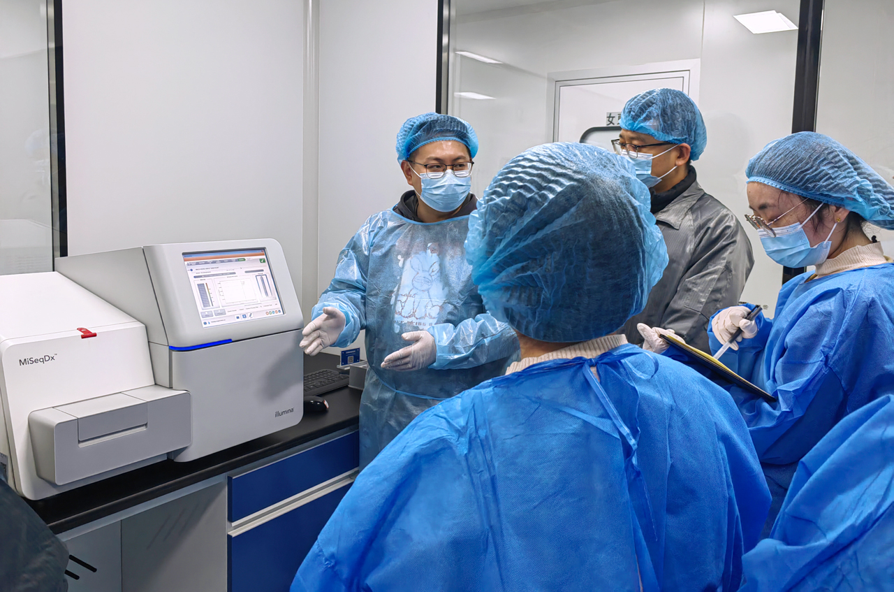 The Illumina MiSeq Dx Sequencing System（Established Joint Laboratory）of ...